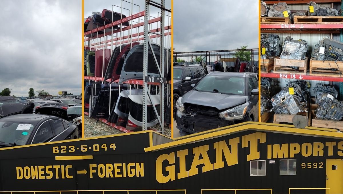 Salvage Yard in San Antonio - Giant Imports Junkyard