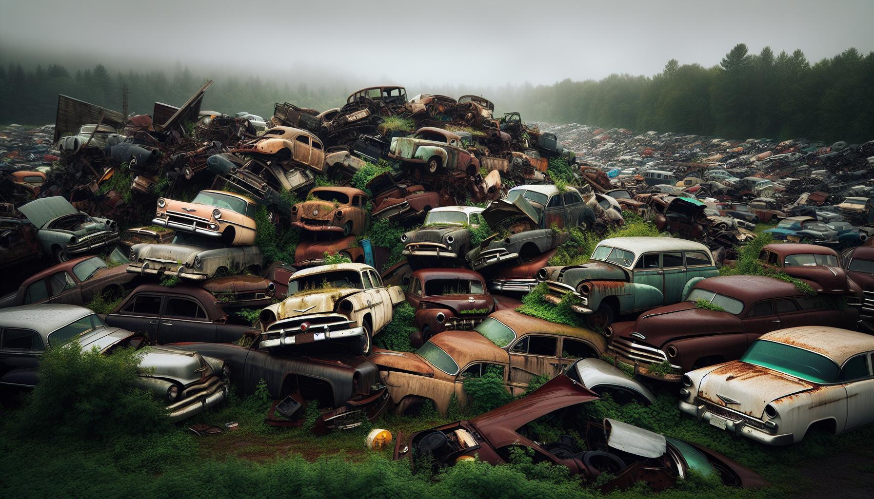 Auction Alert: Famous Junkyard Collection with Rare Car Parts - Giant ...